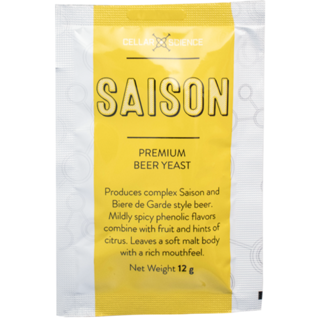 Cellarscience® Saison Ale Dry Yeast 12 Gram Soco Homebrew