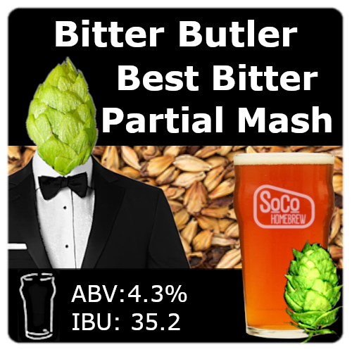 Bitter Butler Best Bitter - Partial Mash - SoCo Homebrew