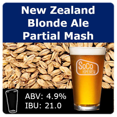 New Zealand Blonde Ale - Partial Mash - SoCo Homebrew