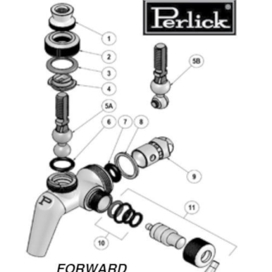 Pivot Ball O-Ring for Perlick Faucets (Models 630/680/650/690) - SoCo ...
