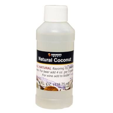 Natural Coconut Flavoring - 4 oz - SoCo Homebrew