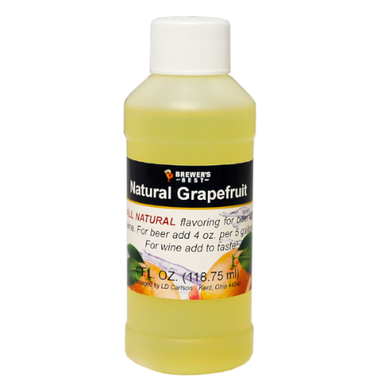 Natural Grapefruit Flavoring - 4 oz - SoCo Homebrew