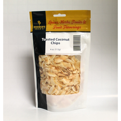 Toasted Coconut Chips - 4 oz - SoCo Homebrew