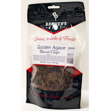 Golden Agave Barrel Chips - 4 oz - SoCo Homebrew