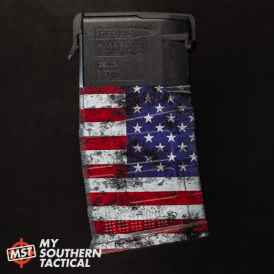 PMAG 20 Round American - LR/SR American Flag Print Mag