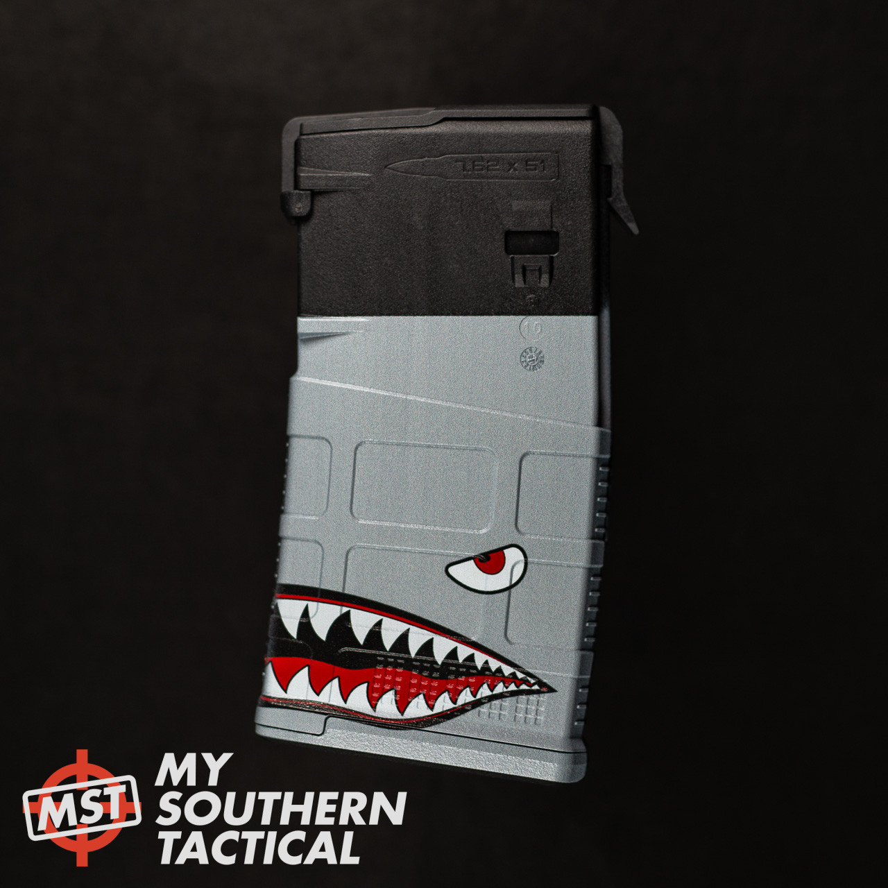 PMAG 20 Round Shark - LR/SR Shark Design Mag