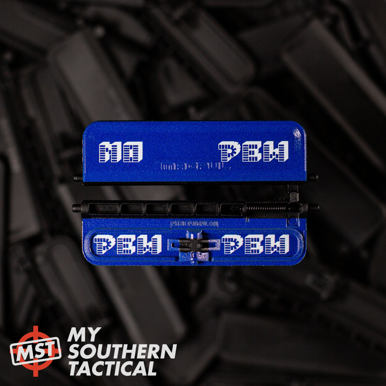 AR-15 Pew Pew Dust Cover - Magpul Ejection Port Cover