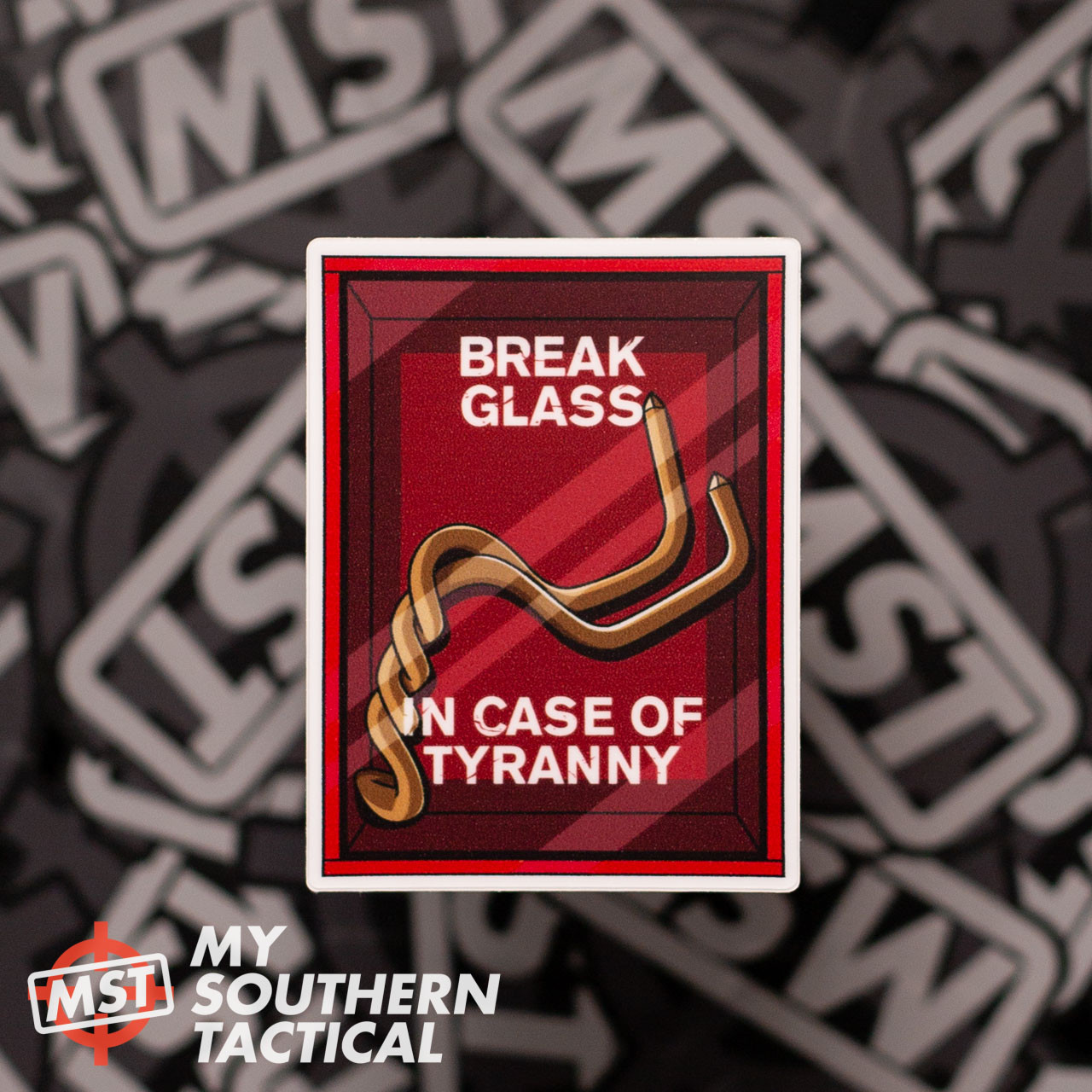 In Case of Tyranny Vinyl Sticker - My Southern Tactical