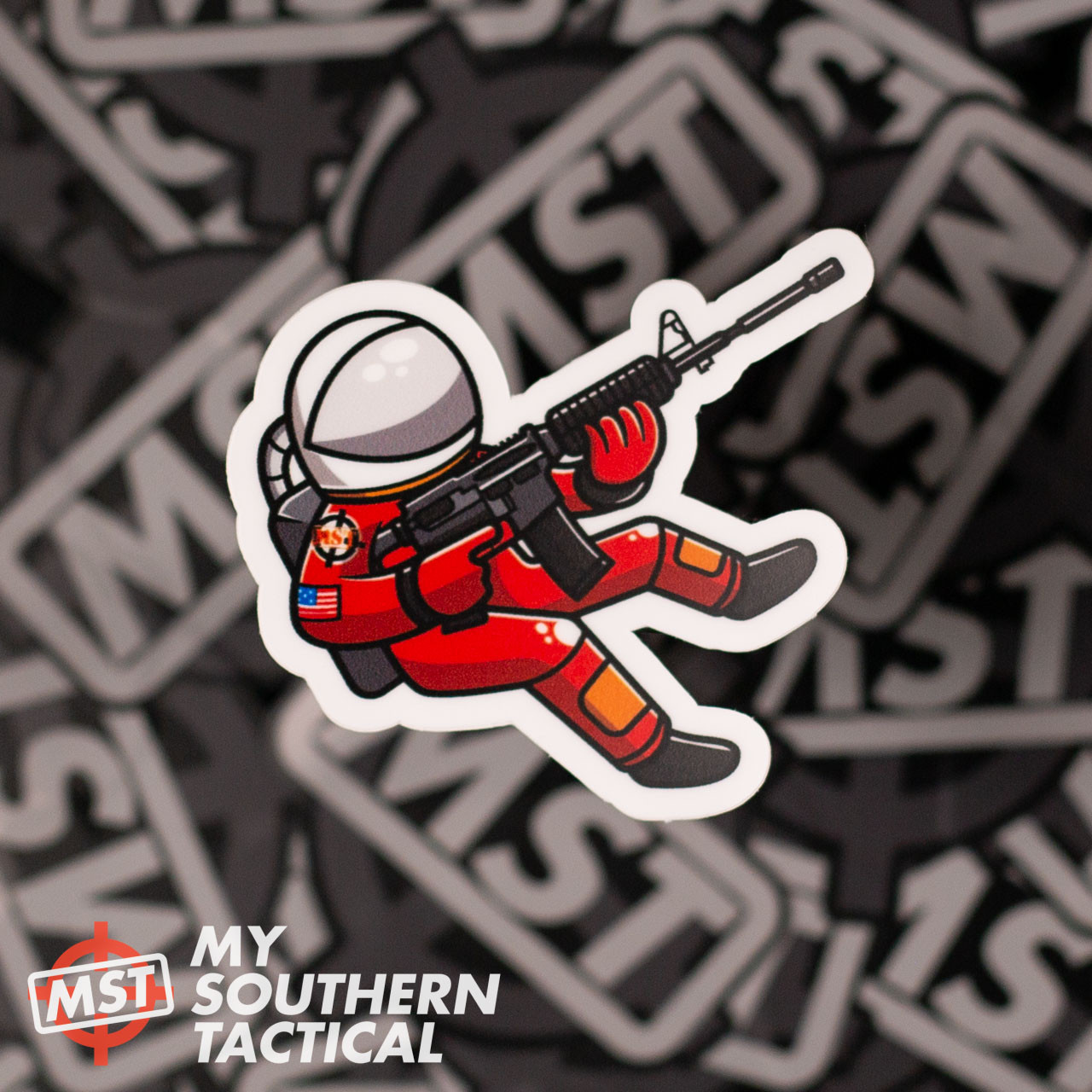 Space Force Astronaut Vinyl Sticker - My Southern Tactical