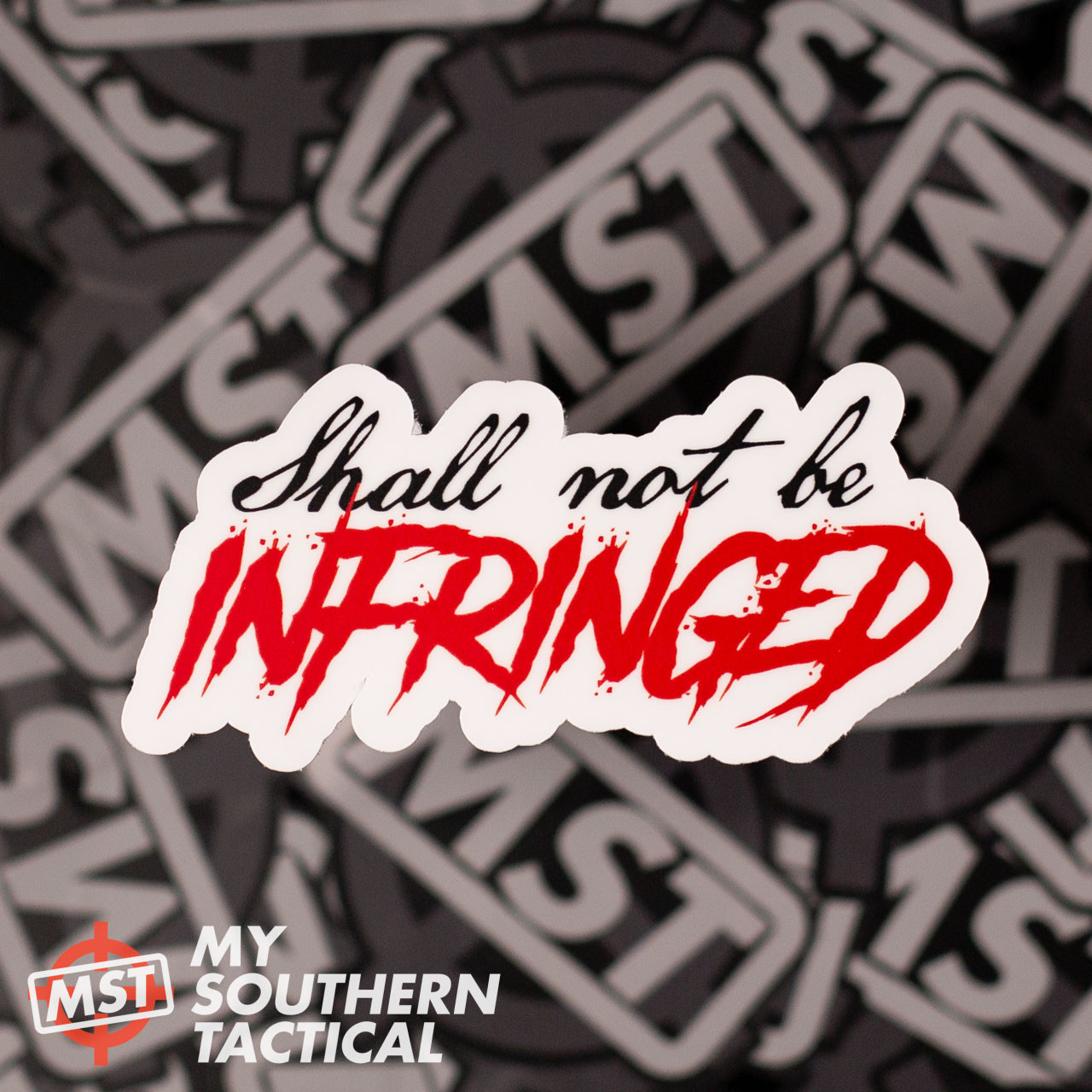 Infringed Vinyl Sticker - My Southern Tactical