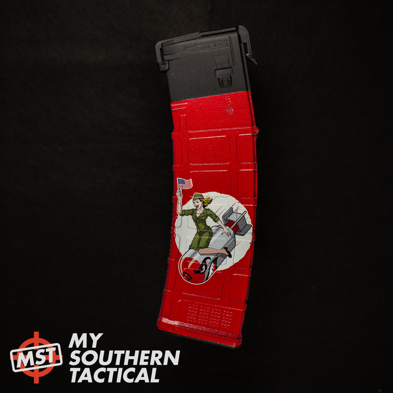 Bombshell AR15 40 Round Magazine | Custom Magpul PMAG 40 Round