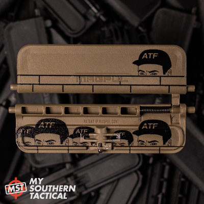 ATF Dust Cover | AR15 FDE Ejection Port Cover