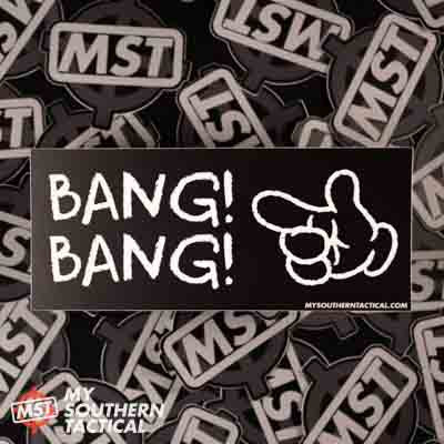 Bang Gun Stencil