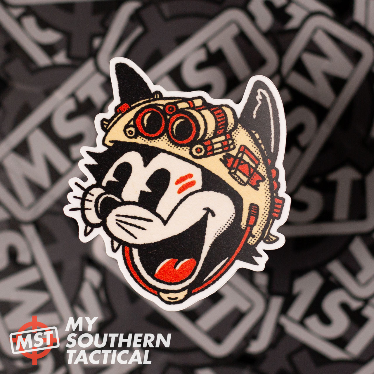 Cat Operator Vinyl Sticker - My Southern Tactical