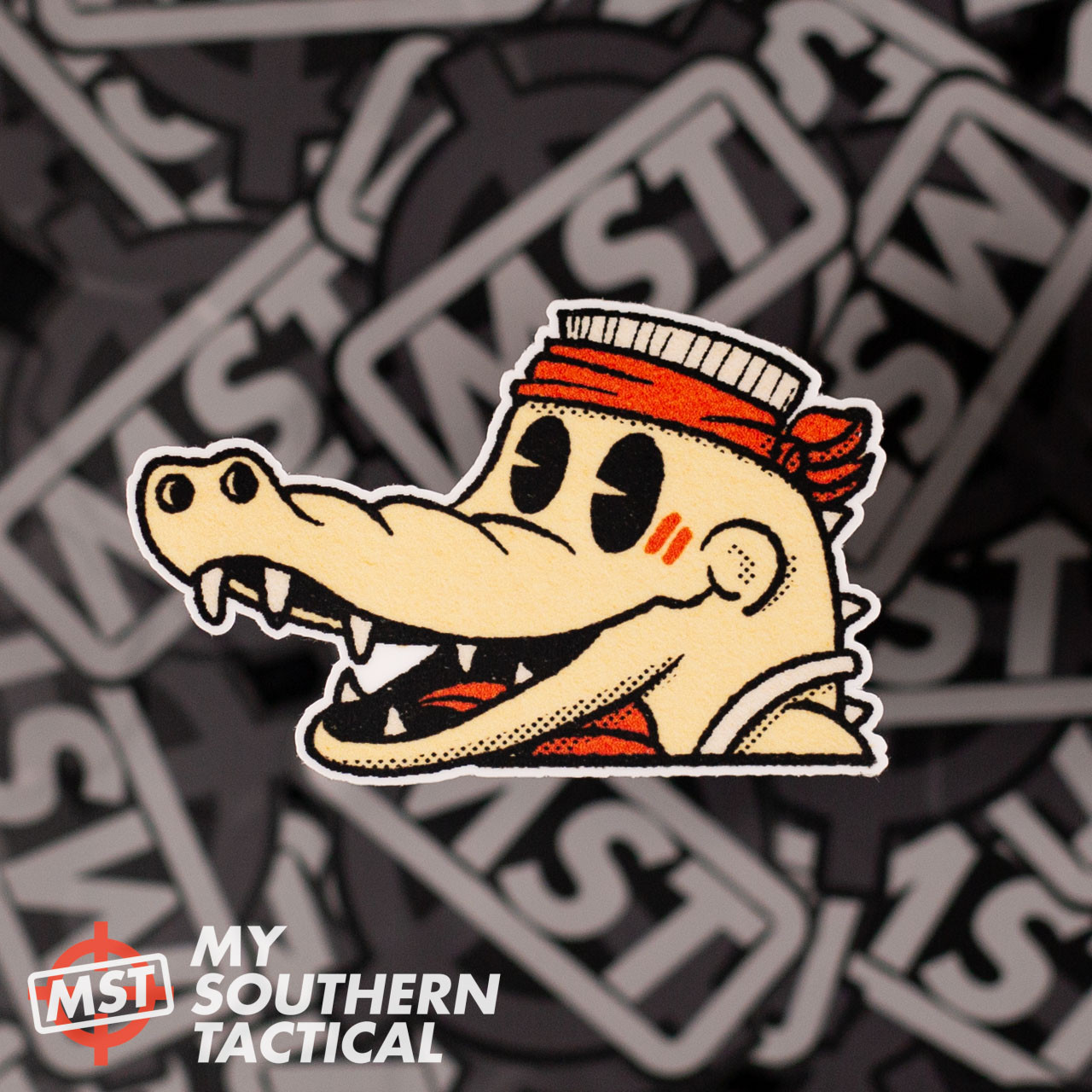 Gator Peeker Vinyl Sticker - My Southern Tactical