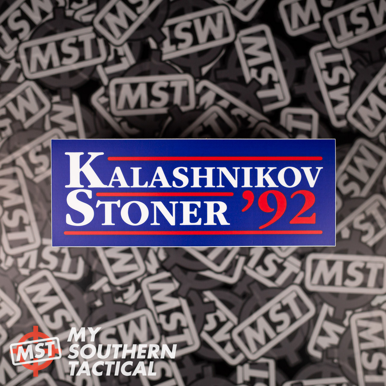 Kalashnikov Stoner Bumper Sticker