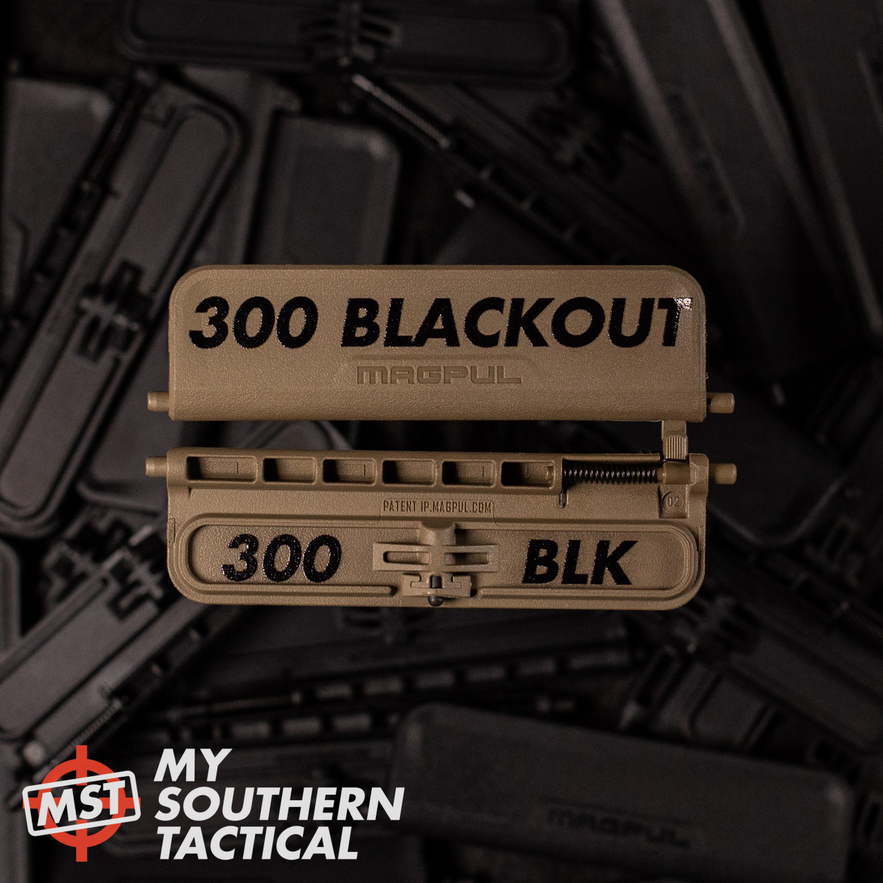 300 BLK Dust Cover | Custom AR-15 Magpul Ejection Port Cover