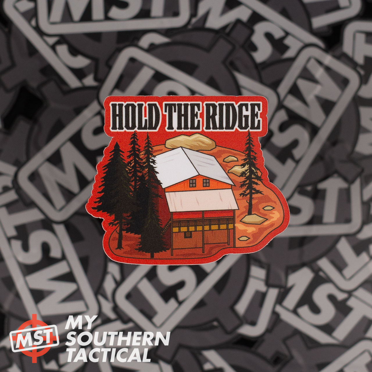 Hold the Ridge Vinyl Sticker