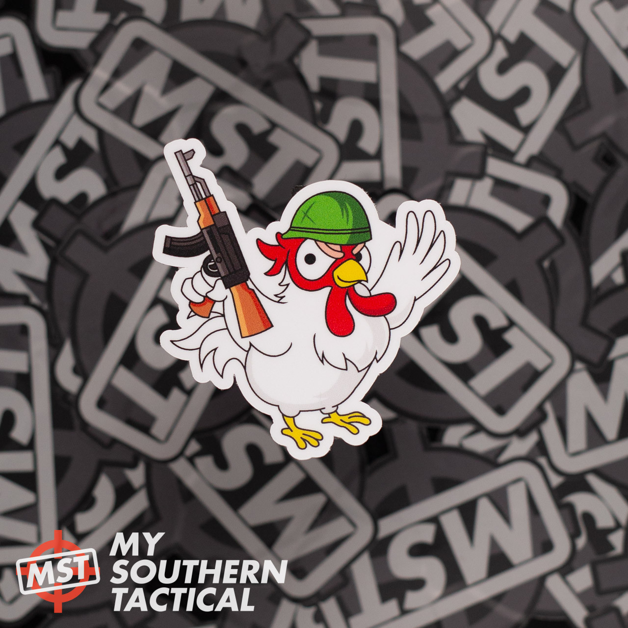 AK Chicken Vinyl Sticker