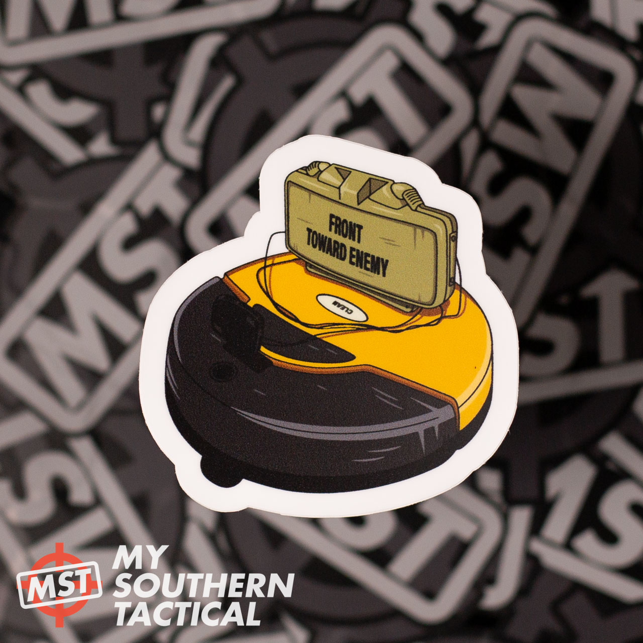 Claymore Roomba Vinyl Sticker - My Southern Tactical