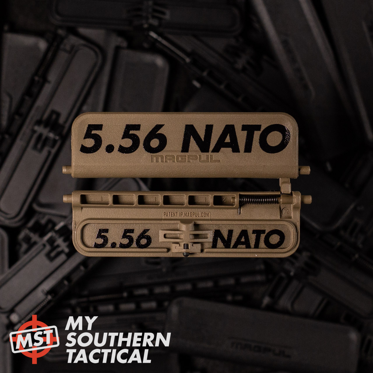 5.56 FDE AR15 Ejection Port Cover | Magpul Dust Cover
