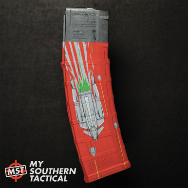 Red Car AR Magazine | Custom 40 Round PMAG