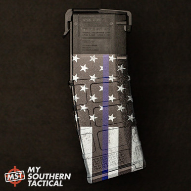PMAG 30 AR M4 Thin Blue Line | Magpul Polymer Magazine