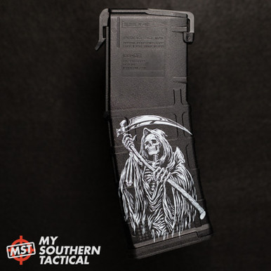 Grim Reaper Simple 30 Round PMAG | Custom AR Magazine