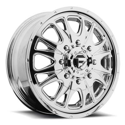 Fuel Off-Road Throttle Front Dually Wheel - Chrome - XTP Diesel & Offroad
