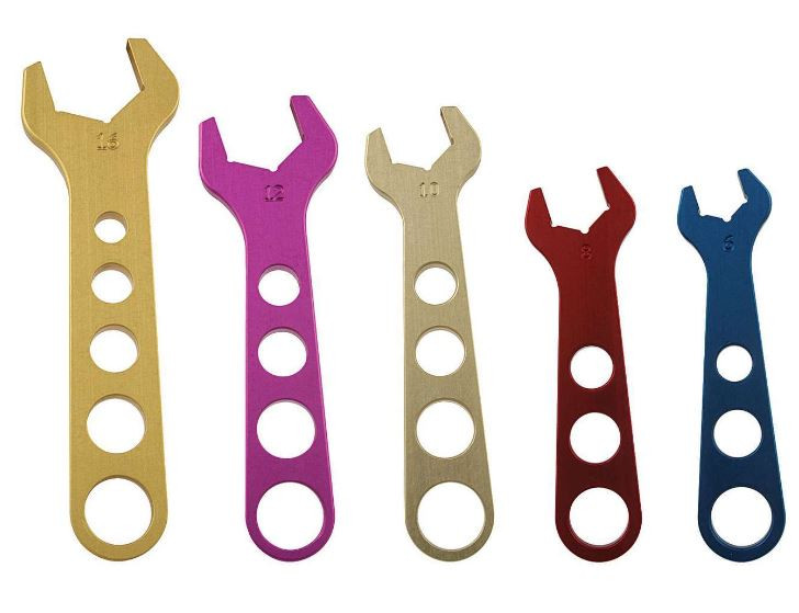 Allstar AN Wrench set - Aluminum