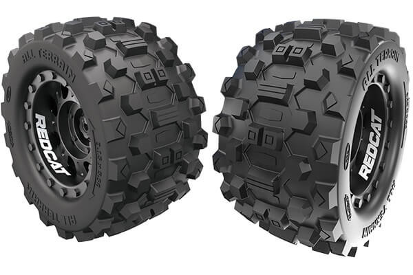 Redcat RER14467 Interco Sniper M/T Belted Tire & Wheel Set Kaiju EXT ...