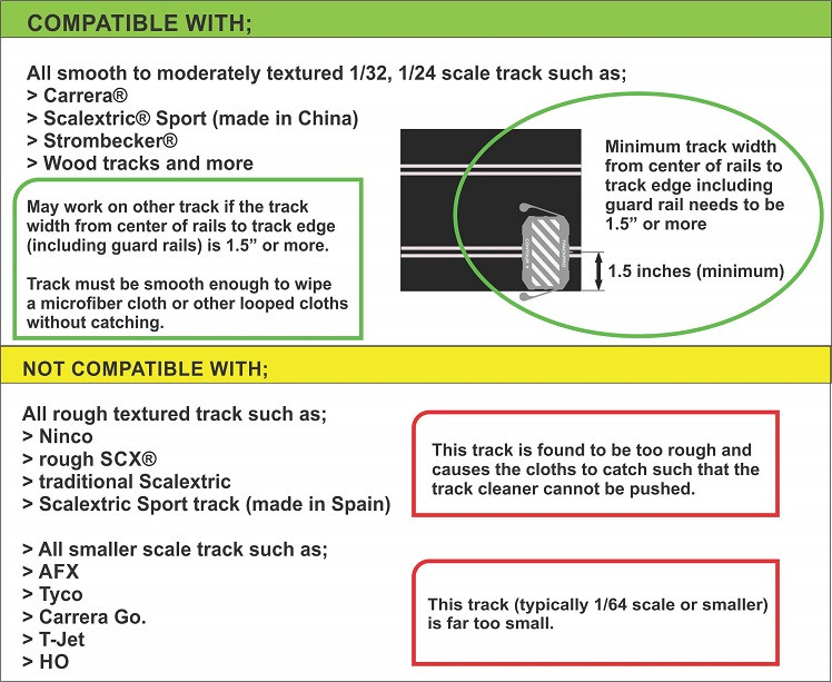 TrackPro Contour II Slot Car Track Cleaning System - BRS Hobbies