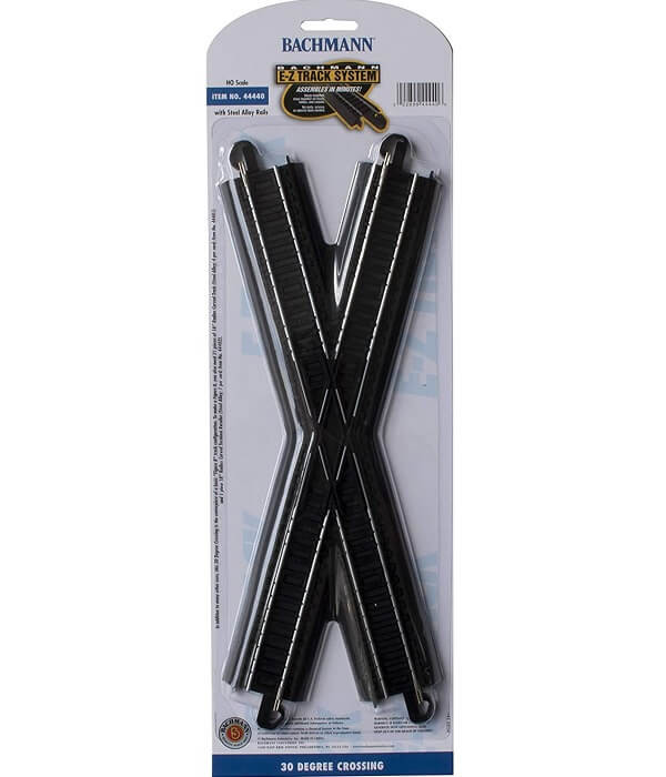 Bachmann 30 Degree Crossing HO Scale E-Z Track - BRS Hobbies