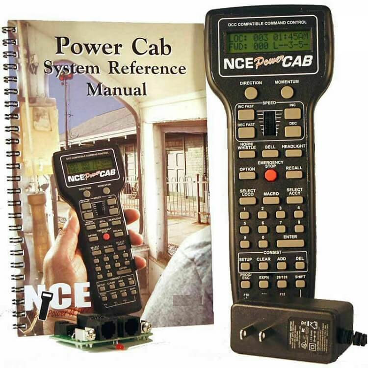 NCE Power Cab DCC Starter Set w/ US Power Supply - BRS Hobbies
