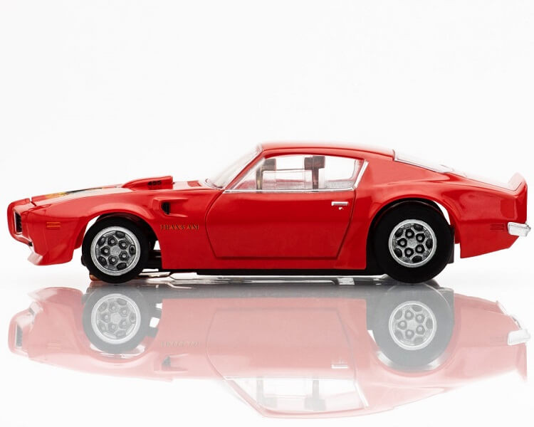 AFX Mega-G+ 1973 Pontiac Firebird Trans Am Red HO Slot Car - BRS Hobbies