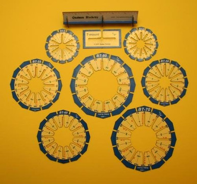 Qualman Rocketry Fin Alignment Guides for 1/8 fins - BRS Hobbies