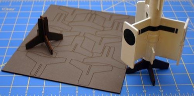 Qualman Rocketry Model Rocket Stands for 18mm engine mounts - BRS Hobbies