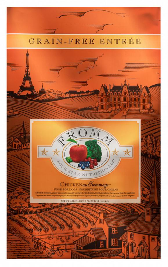 Fromm Four-Star Grain-Free Chicken Au Frommage Dry Dog Food - Northwest ...