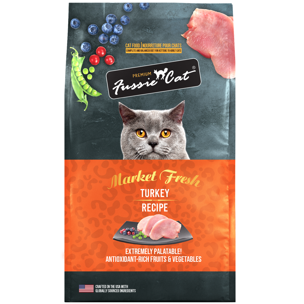 Fussie Cat Grain-Free Turkey Dry Cat Food - Northwest Pets