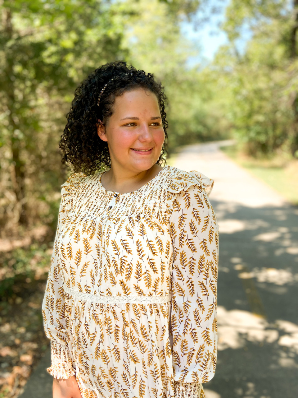Wild Wheat Dress *Cream* - The Klassy Girl Boutique