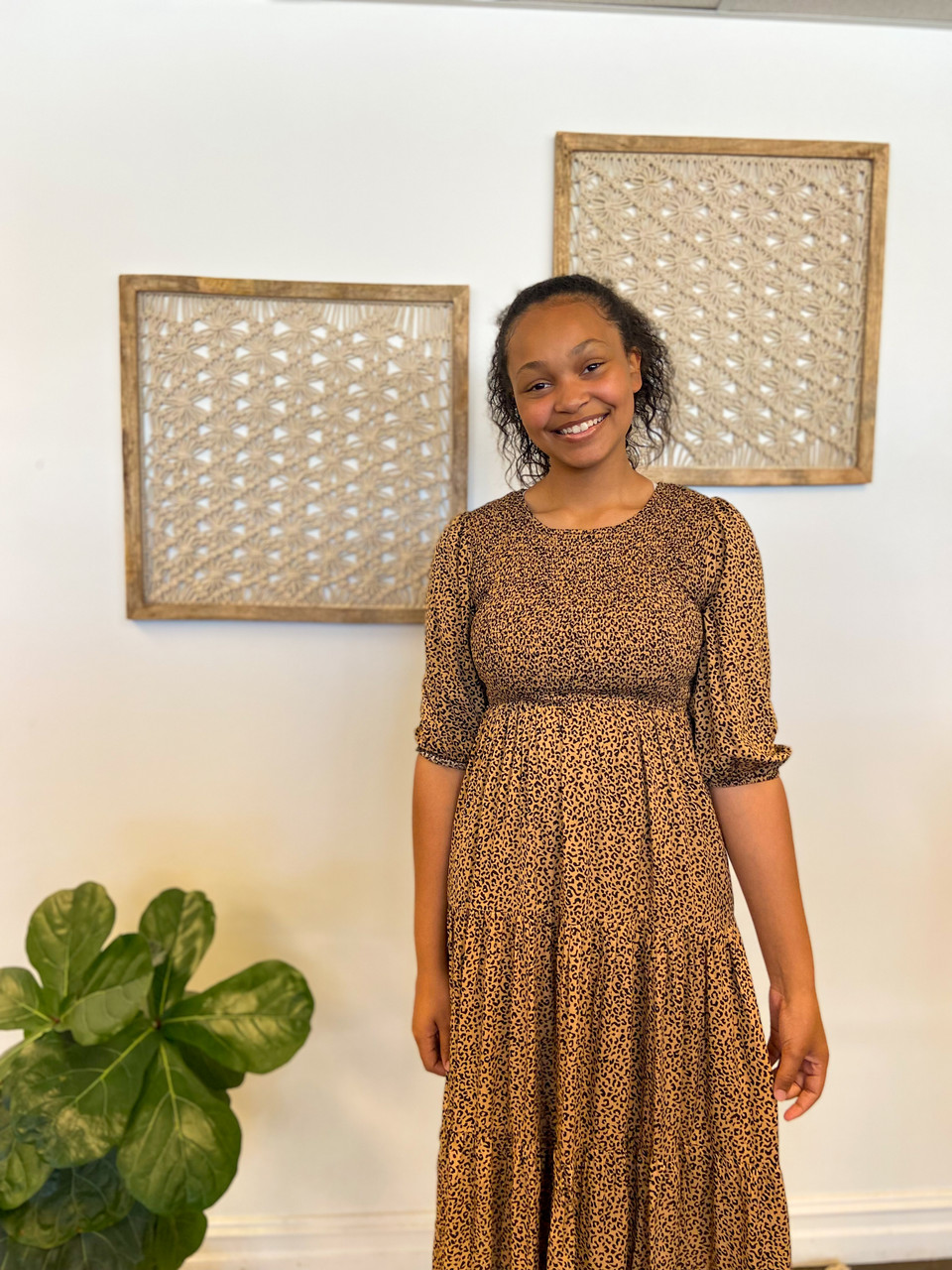 Molly Cheetah Dress - The Klassy Girl Boutique