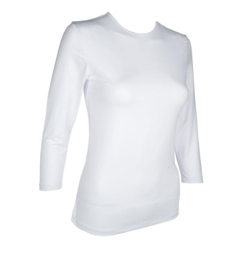 Basic Layering Top White - The Klassy Girl Boutique