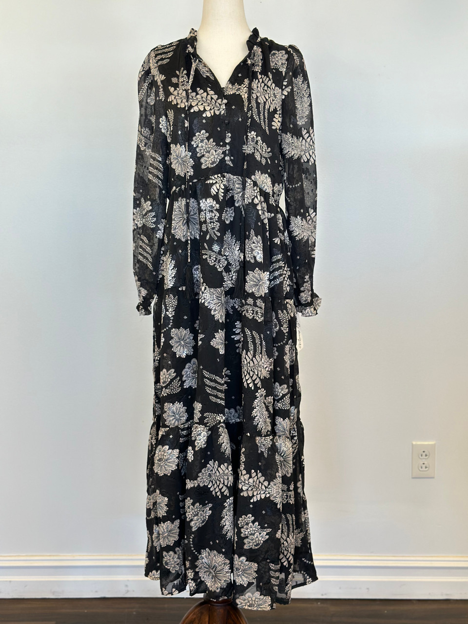 Destiny Dress *Black Floral* Final Sale - The Klassy Girl Boutique