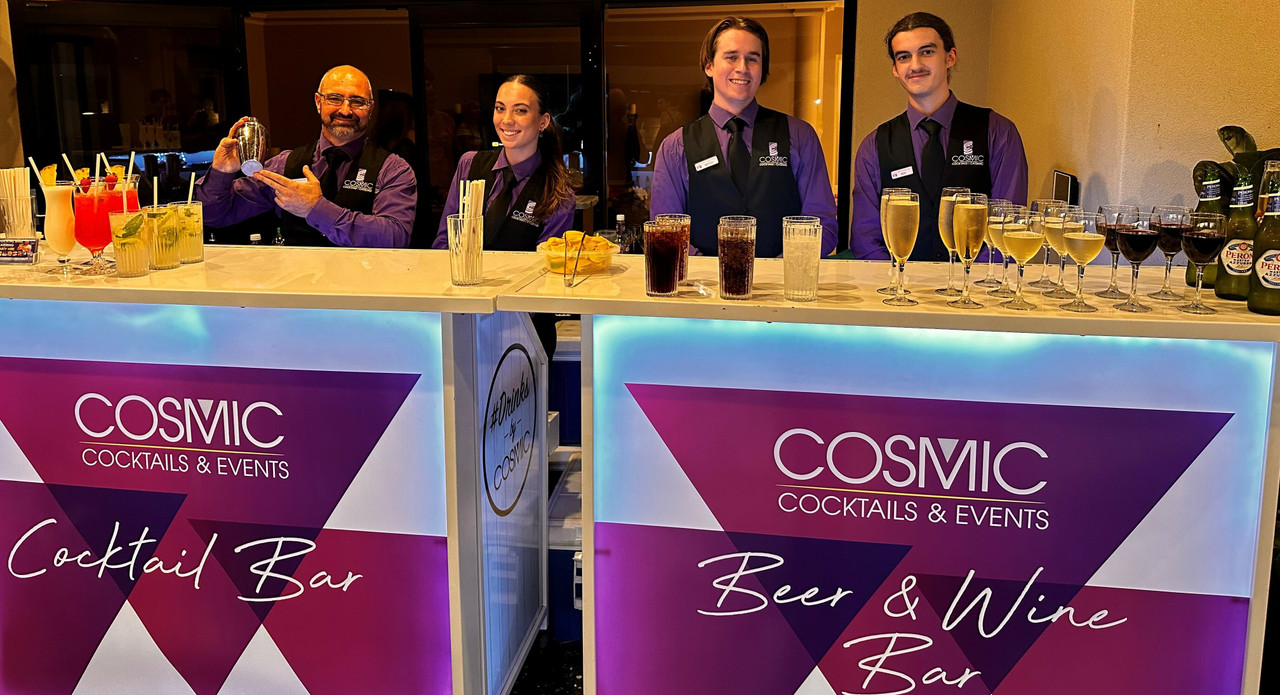 Mobile Bar Hire Perth | Portable Bar Hire Perth | Pop Up Bar - Cosmic ...