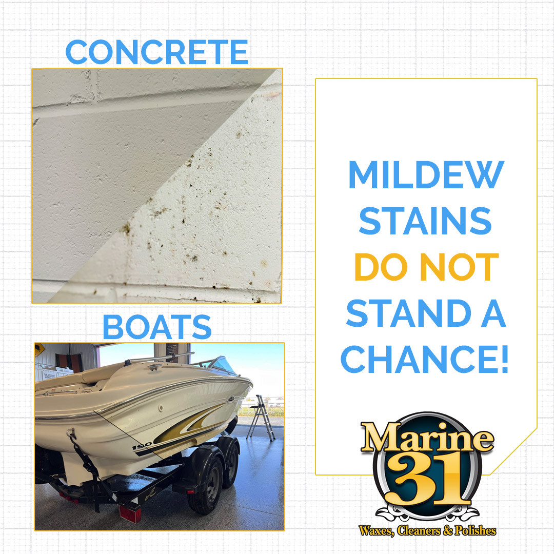 Marine 31 Mildew Stain Remover Gallon & 16 oz. Combo