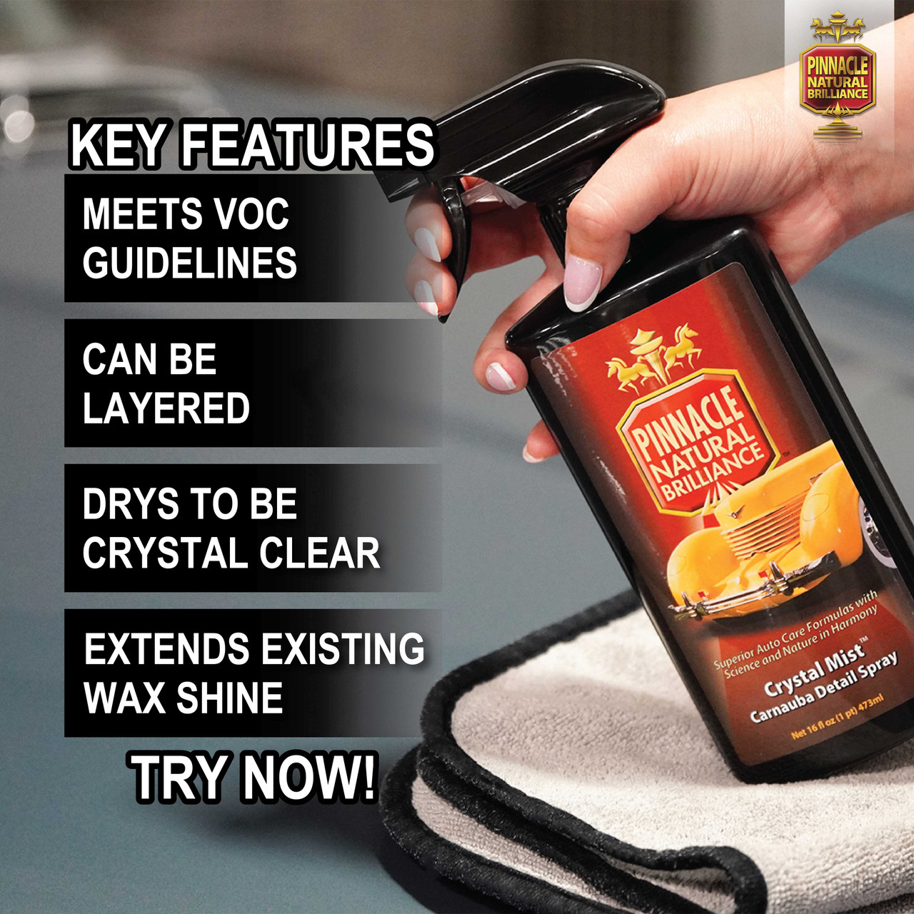 Pinnacle Crystal Mist Detail Spray | Autogeek.net