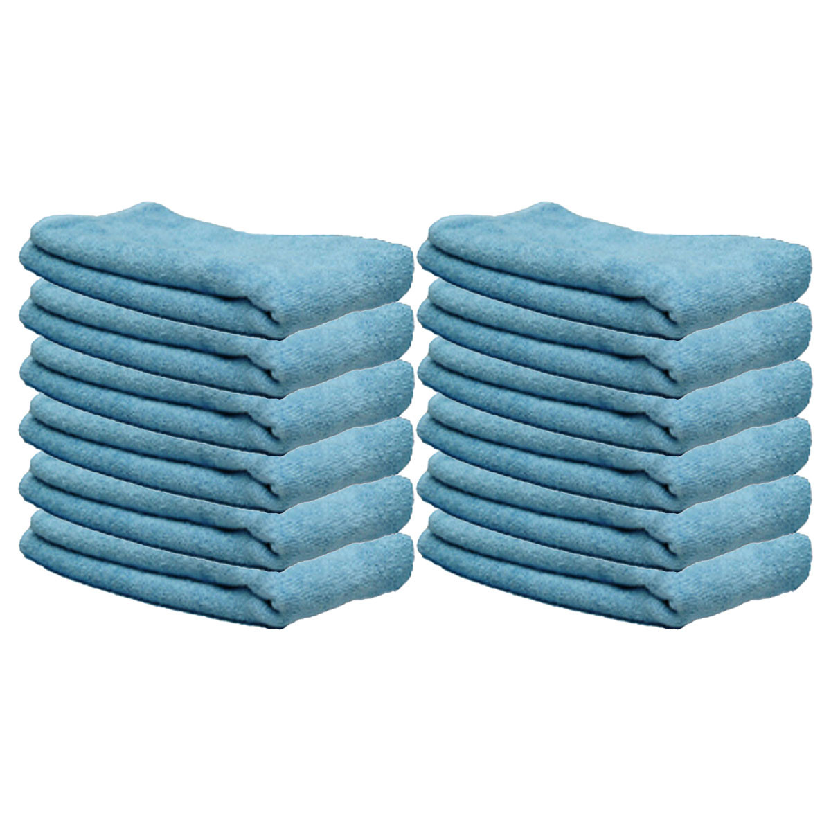 Cobra Blue All Purpose Microfiber Towels - 12 Pack