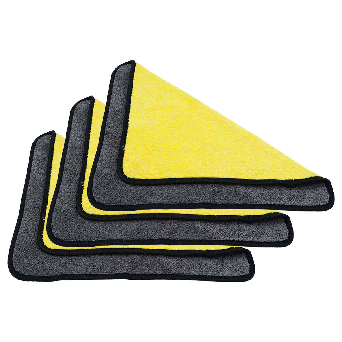 Cobra Coral Fleece 600 GSM Microfiber Towel - 3 Pack