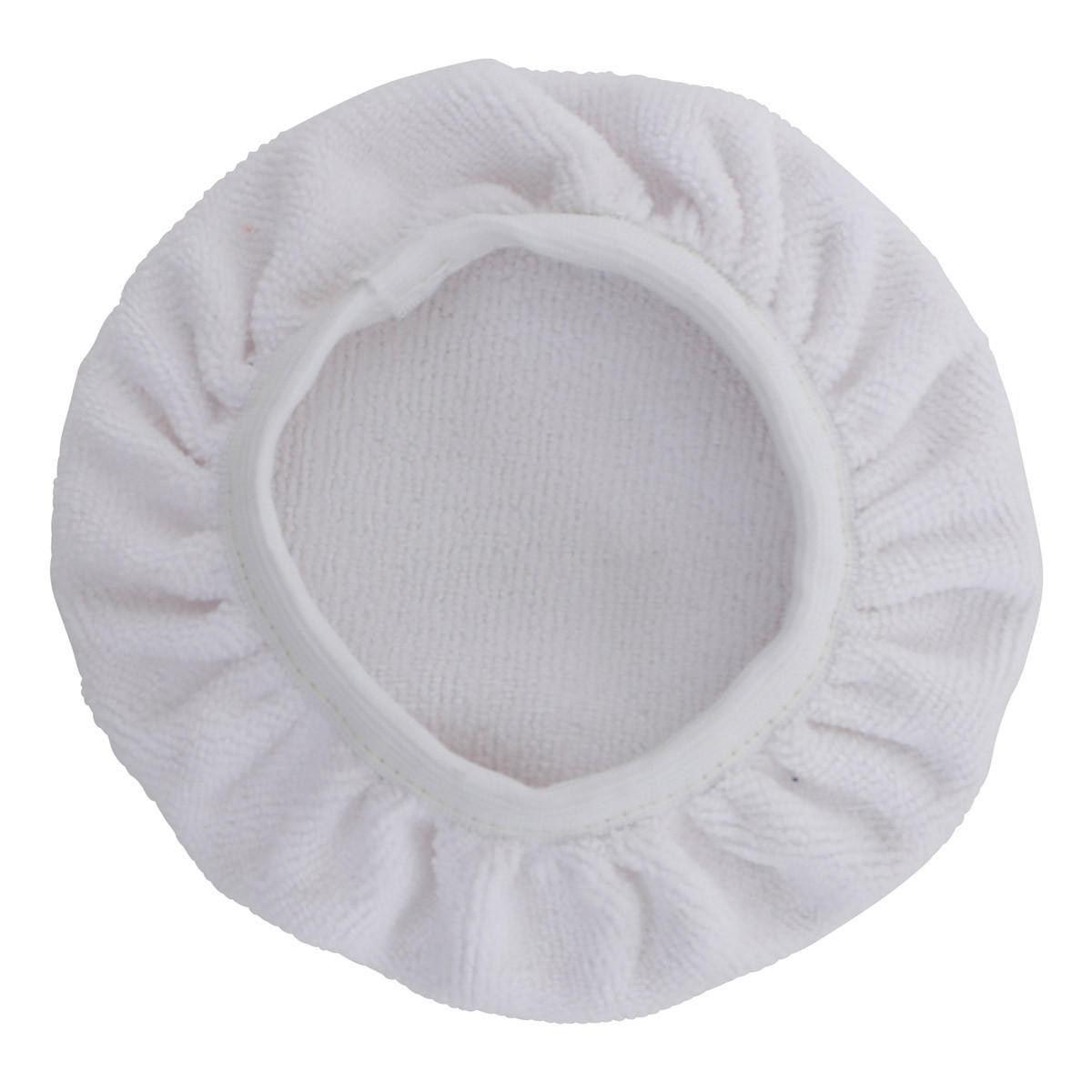 White 6 Inch Microfiber Bonnet | Autogeek.net