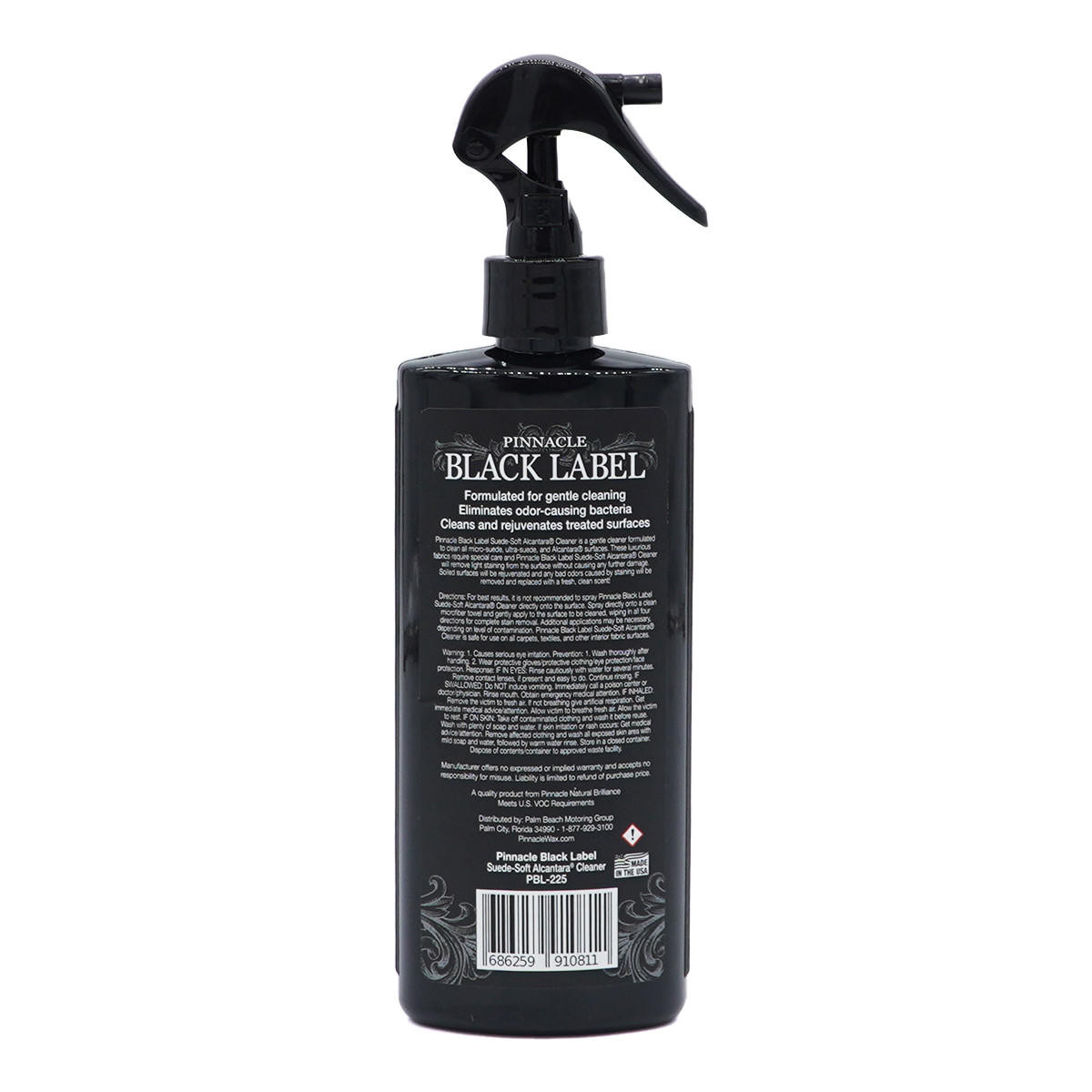 Pinnacle Black Label Suede-Soft Alcantara Cleaner